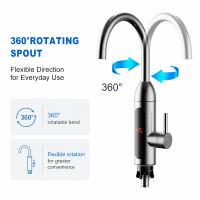 China Instant Hot Water Tap Electric Faucet with 3 Second Speed, 304 Stainless Steel, and 3.3KW Power for sale