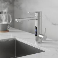 China Instant Hot Water Tap Electric Faucet with 3 Second Speed, 304 Stainless Steel, and 3.3KW Power for sale