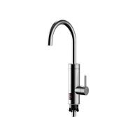 China 3.3KW 304 Stainless Steel Electric Heating Tap with LED Digital Display for Instant Hot Water for sale