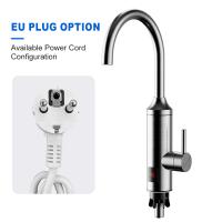 China 3300W 220-230V Electric Heating Tap with 304 Stainless Steel Double Sealed Ceramic Valve Core for sale
