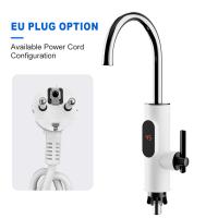 China 3.3KW Digital Display Tankless Instant Heating Electric Water Faucet and Instant Water Heater Tap for sale