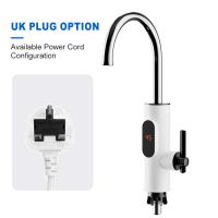 China 3.3KW Digital Display Tankless Instant Heating Electric Water Faucet and Instant Water Heater Tap for sale