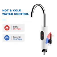 China 3.3KW Digital Display Tankless Instant Heating Electric Water Faucet and Instant Water Heater Tap for sale