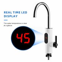China 3.3KW Digital Display Tankless Instant Heating Electric Water Faucet and Instant Water Heater Tap for sale