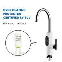 China 3.3KW Digital Display Tankless Instant Heating Electric Water Faucet and Instant Water Heater Tap for sale