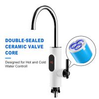 China 3.3KW Digital Display Tankless Instant Heating Electric Water Faucet and Instant Water Heater Tap for sale