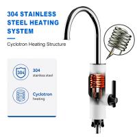 China 3.3KW Digital Display Tankless Instant Heating Electric Water Faucet and Instant Water Heater Tap for sale