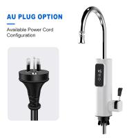 China 3300W EU Plug Electric Heating Tap with 3s Fast Heating and LED Digital Temperature Display for Instant Hot Water for sale