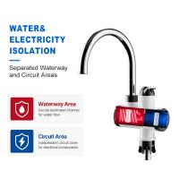 China 3.3KW IPX4 Waterproof Tankless Electric Water Faucet Instant Water Heater Tap for Kitchen Bathroom for sale