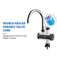 China 3.3KW IPX4 Waterproof Tankless Electric Water Faucet Instant Water Heater Tap for Kitchen Bathroom for sale
