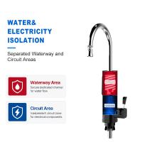 China 3300W Digital Display Tankless Electric Heating Tap Instant Water Heater Faucet for sale