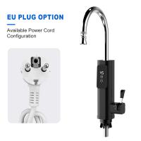 China 3300W Digital Display Tankless Electric Heating Tap Instant Water Heater Faucet for sale