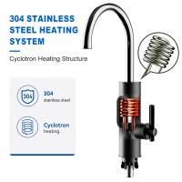 China 3300W Fast Heating EU Plug Electric Heating Tap for 24 Hours On Demand Hot Water for sale