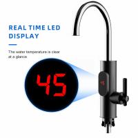 China 3300W Fast Heating EU Plug Electric Heating Tap for 24 Hours On Demand Hot Water for sale