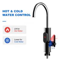 China 3300W Fast Heating EU Plug Electric Heating Tap for 24 Hours On Demand Hot Water for sale