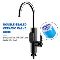 China 3300W Fast Heating EU Plug Electric Heating Tap for 24 Hours On Demand Hot Water for sale