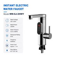 China 3300W 3s Heating Instant Electric Water Heater Faucet with 304 Stainless Steel for sale