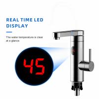 China 3300W 304 Stainless Steel Electric Heating Tap for Fast Hot Water Supply for sale