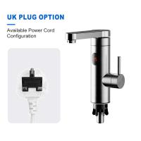 China 3300W 304 Stainless Steel Electric Heating Tap for Fast Hot Water Supply for sale