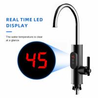 China ABS body, 3300W electric faucet, heats up in 3 seconds, suitable for the kitchen, bathroom, balcony, and laundry room for sale