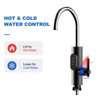China ABS body, 3300W electric faucet, heats up in 3 seconds, suitable for the kitchen, bathroom, balcony, and laundry room for sale