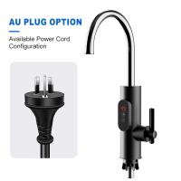 China ABS body, 3300W electric faucet, heats up in 3 seconds, suitable for the kitchen, bathroom, balcony, and laundry room for sale