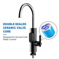 China ABS body, 3300W electric faucet, heats up in 3 seconds, suitable for the kitchen, bathroom, balcony, and laundry room for sale
