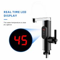 China ABS Material 3300W EU Plug Electric Heating Tap for Instant Hot Water for sale
