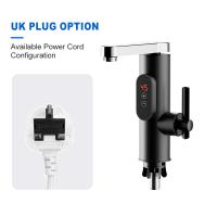China ABS Material 3300W EU Plug Electric Heating Tap for Instant Hot Water for sale