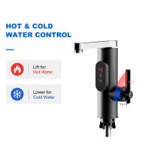 China ABS Material 3300W EU Plug Electric Heating Tap for Instant Hot Water for sale