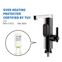 China ABS Material 3300W EU Plug Electric Heating Tap for Instant Hot Water for sale