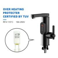 China 3300W 360° Free Rotation Electric Water Heater Tap for Instant Hot Water in Bathroom for sale