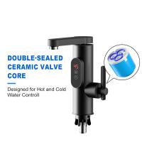 China 3s Fast Heating Electric Heating Tap with LED Digital Temperature Display and Overheat Protection for sale