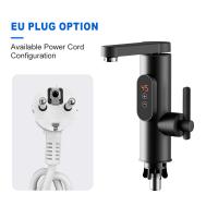 China 3s Fast Heating Electric Heating Tap with LED Digital Temperature Display and Overheat Protection for sale