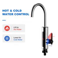 China 304 Stainless Steel 3300W Electric Heating Tap with 3s Fast Heating for Instant Hot Water in Kitchen for sale