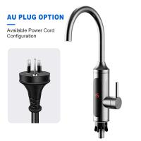 China 3300W Power 3s Fast Heating Electric Water Tap with 304 Stainless Steel for Kitchen for sale