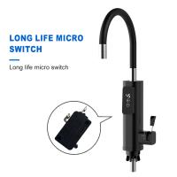 China 304 Stainless Steel Electric Heating Water Faucet with 3s Fast Heating and 360° Free Rotation for sale