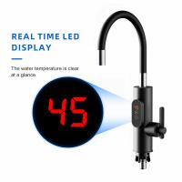 China 3300W 360° Free Rotation Electric Heating Tap with LED Digital Temperature Display for sale