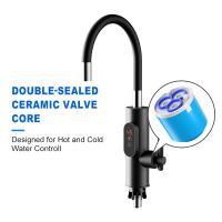 China 3300W 360° Free Rotation Electric Heating Tap with LED Digital Temperature Display for sale