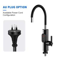 China 3300W 360° Free Rotation Electric Heating Tap with LED Digital Temperature Display for sale