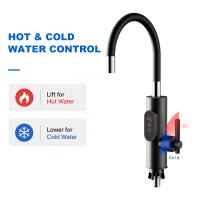 China 3300W 360° Free Rotation Electric Heating Tap with LED Digital Temperature Display for sale