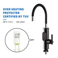 China 3300W 360° Free Rotation Electric Heating Tap with LED Digital Temperature Display for sale
