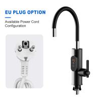 China 3300W 360° Free Rotation Electric Heating Tap with LED Digital Temperature Display for sale