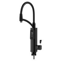 China 3300W Power ABS Material 360° Free Rotation Electric Heating Tap for Kitchen and Bathroom for sale