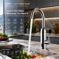 China 3s Fast Heating 3300W Electric Water Tap with 304 Stainless Steel Instant Water Heater Faucet for sale