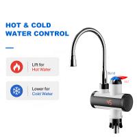 China 3s Fast Heating 3300W Electric Water Heater Tap with LED Temperature Display for sale