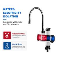 China 3s Fast Heating 3300W Electric Water Heater Tap with LED Temperature Display for sale