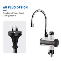 China 3s Fast Heating 3300W Electric Water Heater Tap with LED Temperature Display for sale