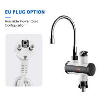 China 3s Fast Heating 3300W Electric Water Heater Tap with LED Temperature Display for sale