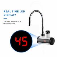 China ABS Material Electric Heating Tap with 3300W Power and 3s Fast Heating for Bathroom Hot and Cold Water for sale